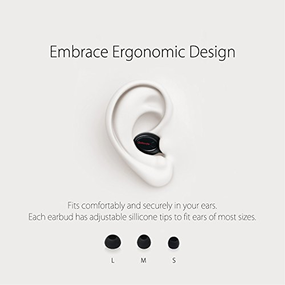 GoNovate G8 Bluetooth Earpiece Wireless Headphone Mini Invisible Earbud, 6 Hrs Playtime 2 Magnetic USB Chargers Tiny Smallest Headset Single Car Earphone with Mic for iPhone Samsung Galaxy (1 Piece)