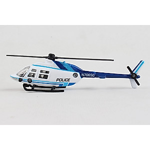 Daron Worldwide Trading Runway24 Police Bell 206 Jet Ranger