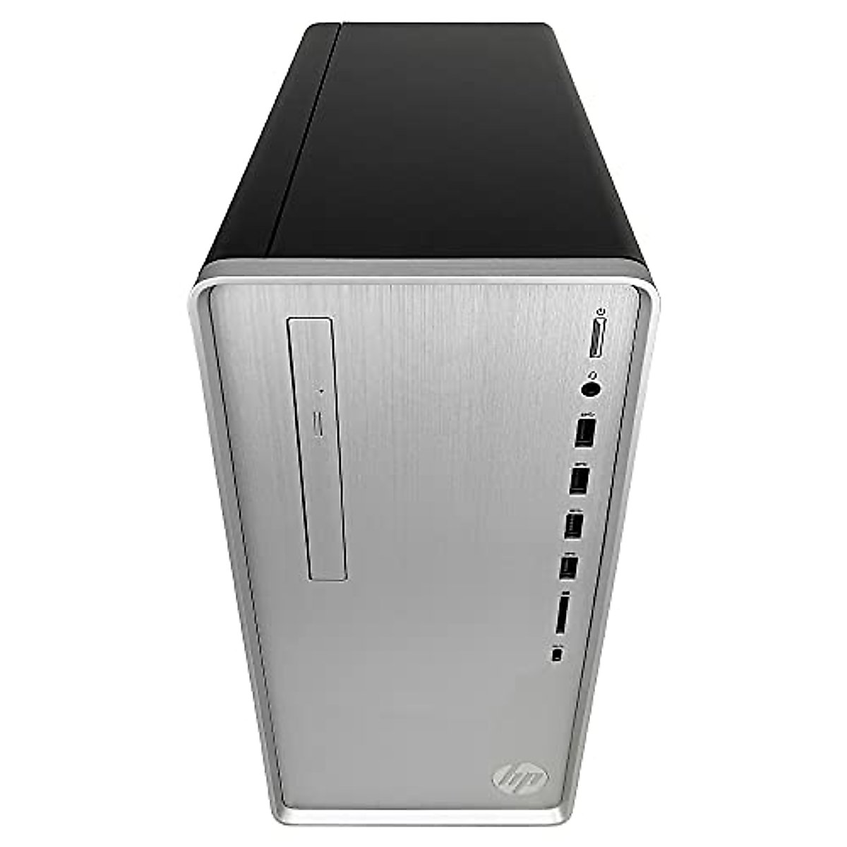 HP Pavilion TP01 Tower Desktop Computer - AMD Ryzen 5 5600G 6-Core up to 4.40 GHz Processor, 16GB DDR4 RAM, 256GB SSD, AMD Radeon Graphics, DVD-Writer, Windows 11 Home