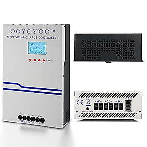 100 Amp MPPT Solar Charge Controller 48V 36V 24V 12V Auto,PV 150V Max Input Solar Panel , 100A Solar Panel Regulator Max Input Power 5000W, for AGM Sealed Gel Flooded Lithium Battery