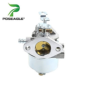 POSEAGLE 632334A Carburetor Replaces Tecumseh 632334A, 632110, 632111, 632334, 632370, 632536, 640105, 632370A for Tecumseh M70, HM80, HM100, OH358SA, OHSK110, OHSK120, OHSK125, OHSK130 Snow Engines
