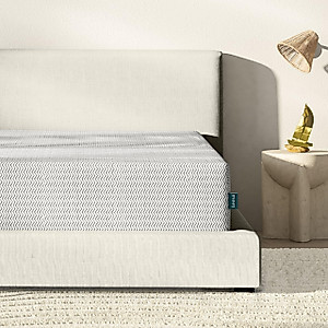 Leesa Twin Size Youth Foam Mattress, Medium Firm Firmness, Soothing Foam and Responsive Memory Foam, 10", CertiPUR-US Certified, 100-Night Trial