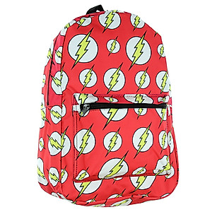 DC Comics The Flash Symbol Logo All-over Print Sublimated Backpack
