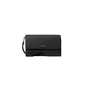 Kate Spade Tinsel Phone Wallet (Black)