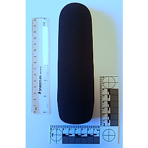 Compete Audio CAF16 Foam Windscreen Microphone Cover for Shotgun and Video Camera Microphones up to 6.25 in/16cm in Length