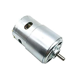 Davitu DC Motor - 895 Bearing Electric High Large Bracket Torque Gear Motor Engraving Mini Replacement Reduction DC 12V-24V Miller Ball Low Speed