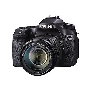 Canon EOS 70D Digital SLR Camera with 18-135mm STM Lens