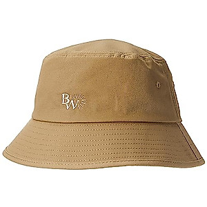 Beautifully Warm Satin-Lined Cotton Bucket Hat: Stylish Sun Protection Satin Lined Bucket Hat for Women Outdoor Adventures - Beach Fishing Cap in Brown