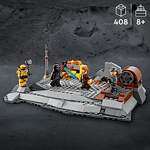 LEGO Star Wars OBI-Wan Kenobi vs. Darth Vader 75334 Building Toy Set - Features 4 Minifigures with Lightsabers for Buildable Battles, Great Collectible Gift for Kids, Boys, and Girls Ages 8+