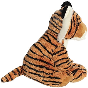 Aurora® Cuddly Bengal Tiger Stuffed Animal - Cozy Comfort - Endless Snuggles - Brown 14 Inches
