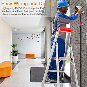 BNC Cable, 200ft 4Pack All-in-One Siamese Video and Power Security Camera Wire Cord with 2 Female Connectors for All Max 5MP HD CCTV DVR Surveillance System