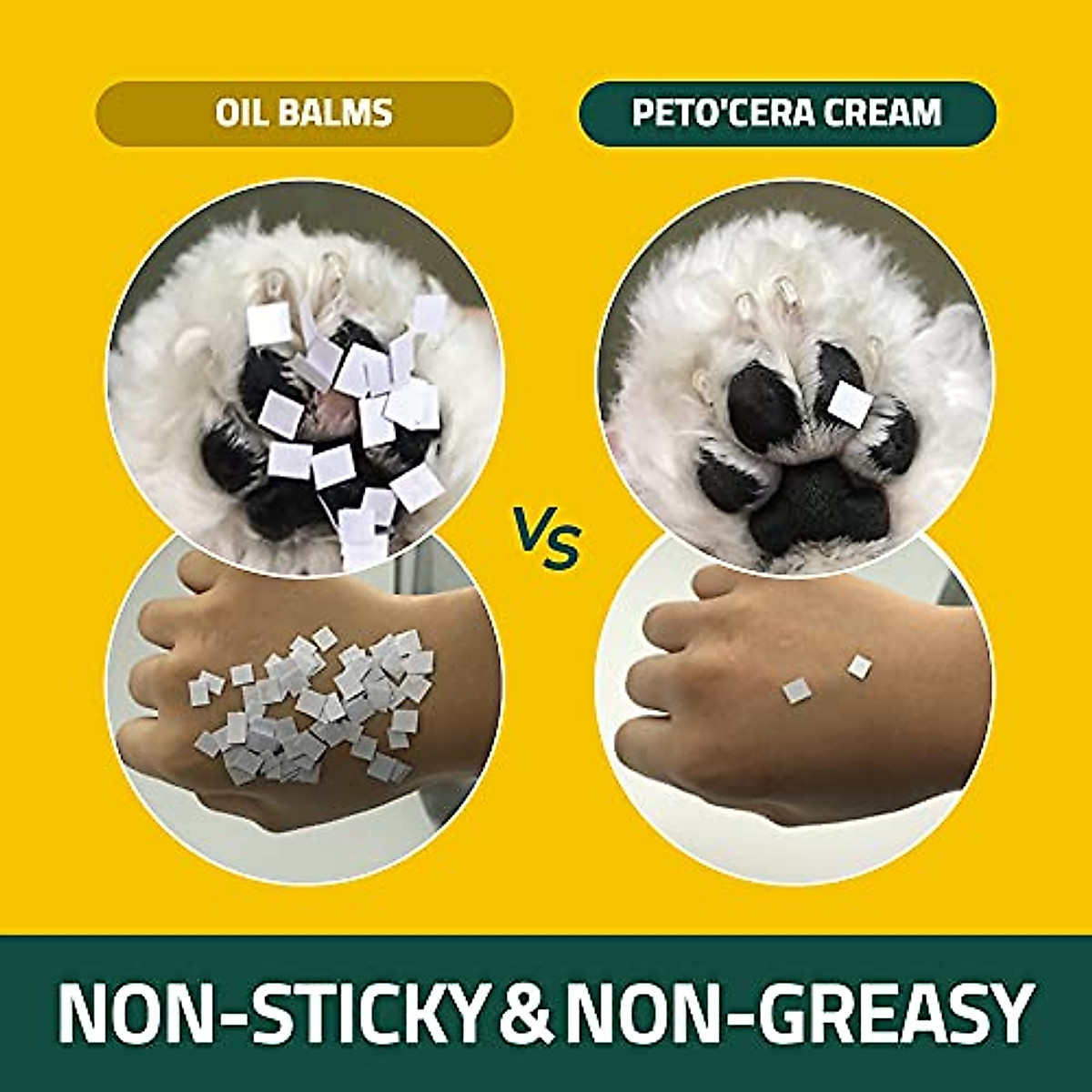 Breezytail PetO’Cera Itchy Skin Relief Treatment Cream for Cats - Paw Lotion Soothing Balm | Cat Skin Ointment & Dermatitis Solution for Normal Dry Irritated and Sensitive Skin | 1.35oz