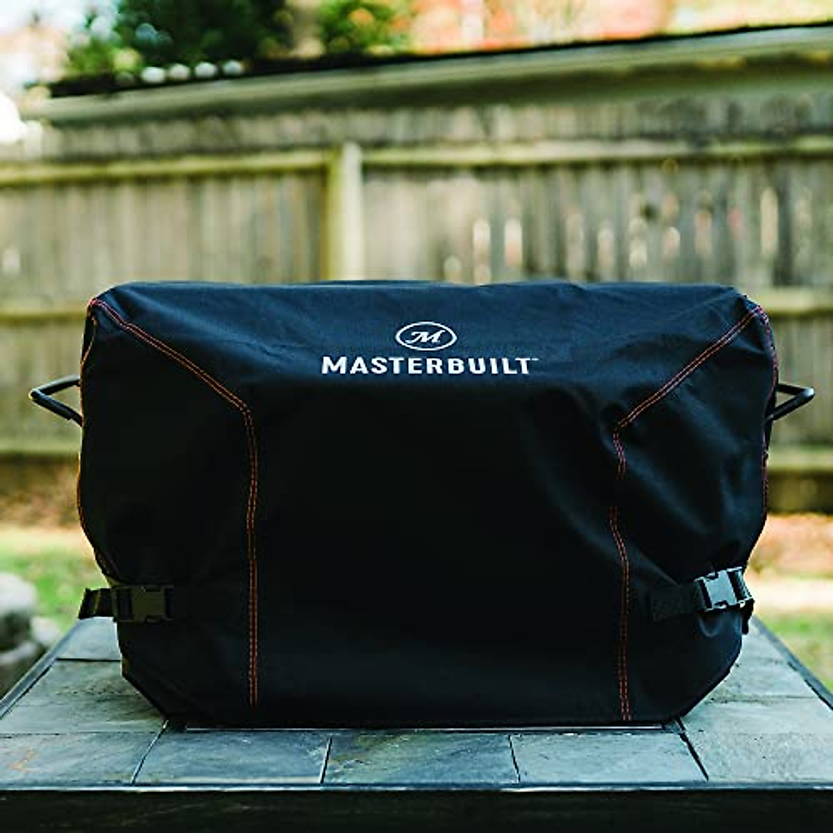 Masterbuilt MB20080522 Portable Charcoal Grill Cover, Black