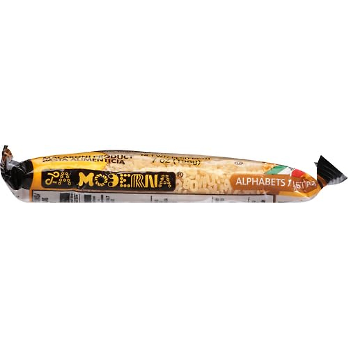 La Moderna Alphabet Pasta, Noodles, Durum Wheat, Protein, Fiber, Vitamins, 7 Oz