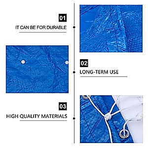 INOOMP Swimming Pools Cover Inflatable Swimming Pool Dust Cover for Garden Outdoor