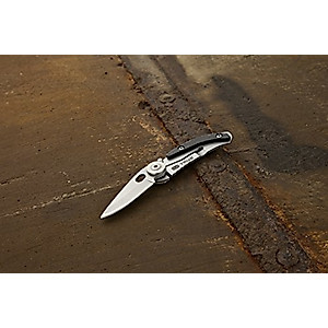 True Utility Skeleton Knife Open Frame Lock Knife