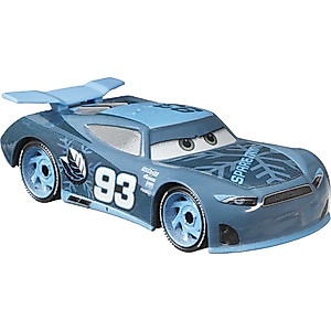 Disney Cars Nick Shift Die-Cast Vehicle, 1:55 Scale Fan Favorite Character Vehicle for Racing and Storytelling Fun, Gift for Kids Ages 3 Years and Older