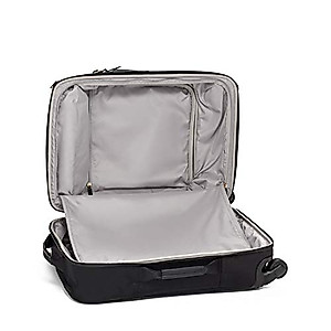 TUMI Voyageur Leger International Carry-On - Luggage with Wheels - Suitcase for Women & Men - Black & Gold Hardware