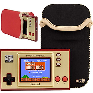 Orzly Protective case Designed for Nintendo Game and Watch (2021 Special Edition Model) - Colour Matching for Legend of Zelda Reversible Sleeve Case