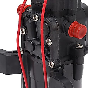 Water Pump, Diaphragm Water Pump Self Priming Lightweight Stable Performance Large Flow for Agriculture(RL 2202)