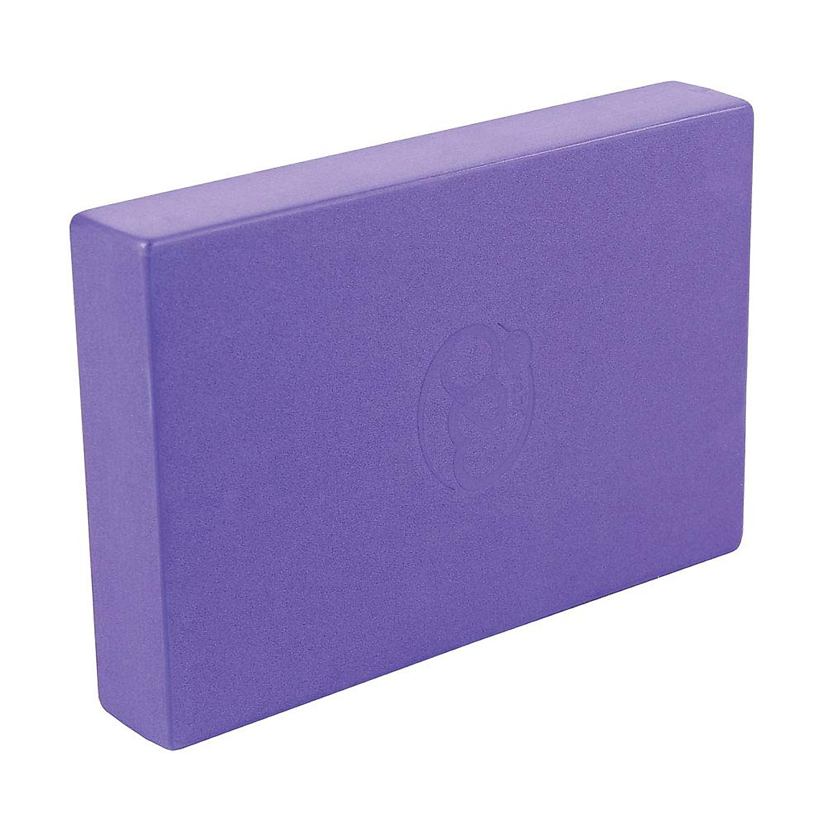 Yoga-Mad Hi Density Foam Yoga Block, Purple