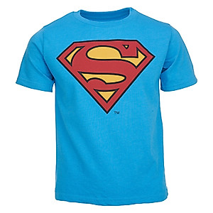 DC Comics Justice League The Flash Superman Batman Big Boys 3 Pack T-Shirts Red/Gray/Blue 10-12