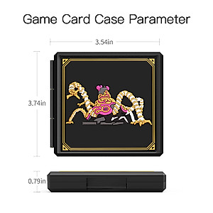 UFOPETIE 12 in 1 Game Card Case for Nintendo Switch Zelda Switch Game Case for Nintendo Switch Game Storage,Compatible with Nintendo Switch Game Card Case