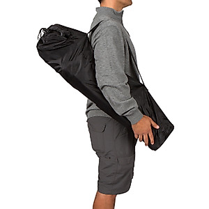 Trademark Innovations Loveseat Style Double Camp Chair, 40" L x 22" W x 31.5" H,Polyester, Black