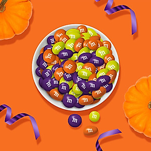 M&M'S Mad Scientist Mix Peanut, Peanut Butter & Milk Chocolate Assorted Halloween Candy, 8 oz Bag