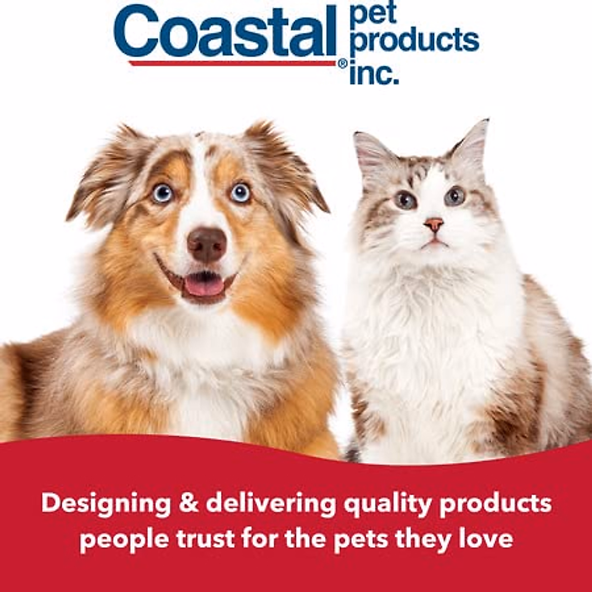 Coastal Pet Safari Dog Single Row Undercoat Rake - Undercoat Brush for Dogs with Medium and Long Hair - Dog Detangler Comb and Dematting Brush - Single Row