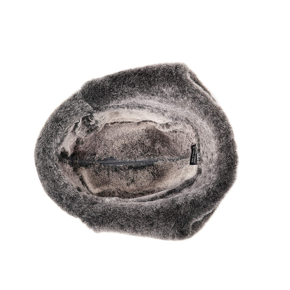 Zavelio Unisex Shearling Sheepskin Leather Aviator Russian Ushanka Trapper Winter Fur Hat Large Black