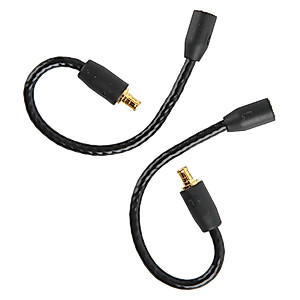 Jerys MMCX to A2DC Cord, MMCX to A2DC Adapter Cable Gold Plated Interface Plug and Play for CKS1100 for E70, Balanced Female Portable Headphone Adapter Cable