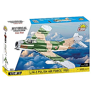 COBI Historical Collection Cold War LIM-5 Polish Air Force 1959 Plane