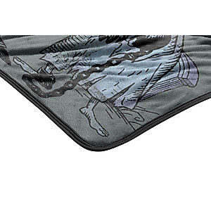 Northwest Haunted Mansion Silk Touch Throw Blanket, 46" x 60", Catch a Ride