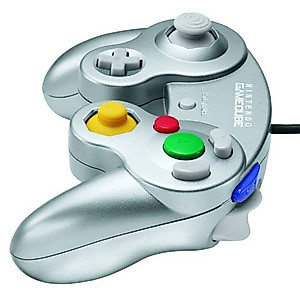 Gamecube Controller Platinum (Renewed)