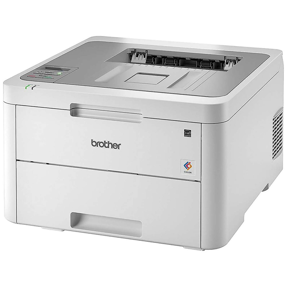 Brother HL-L3210CW USB & Wireless Digital Color Laser Printer for Home Business Office - Single-Function: Print Only - 19 ppm, 600 x 2400 dpi, 250-Sheet Capacity, USB Printer Cable