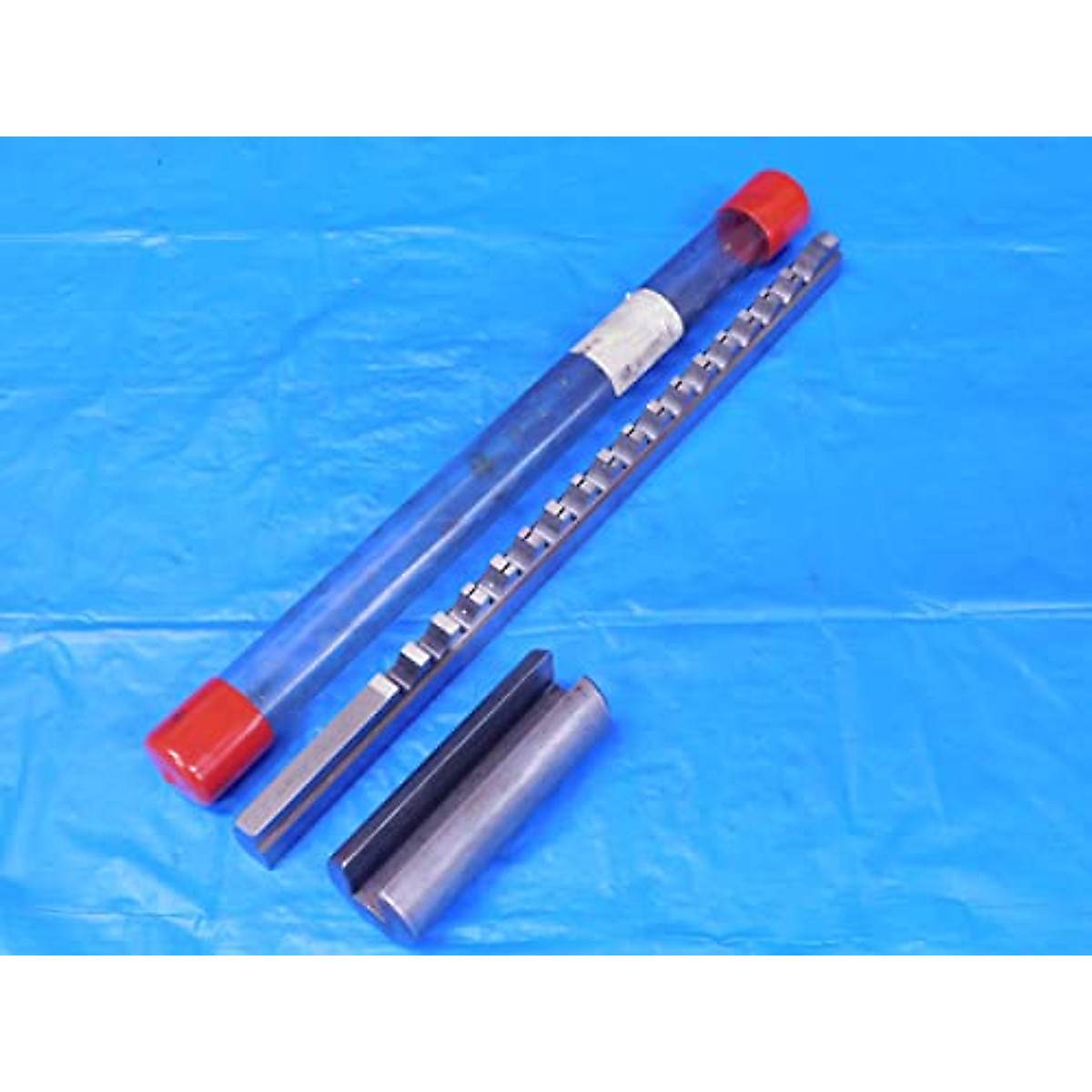 Dumont 3/8-D HSS Keyway Broach 3/8 Cutting Width + 1 1/2D Bushing Sleeve USA - MB11706CG2