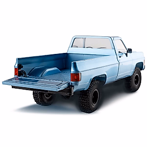 WOWRC EAZYRC 1/18 Glacier RC Crawler 4WD RC Truck RTR with LED Lights 2.4GHz Transmitter, RC Rock Crawler Hobby Grade Remote Control Car for Adults