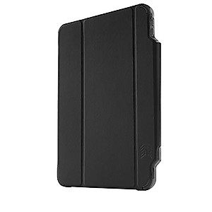 STM Dux Studio for iPad Pro 12.9" (6th/5th/4th/3rd Gen) - Ultra Protective Case with Apple Pencil Storage & Sleep/Wake Cover - Black (stm-222-288LZ-01)
