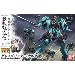Bandai Hobby HG IBO 1/144 Carta's Graze Ritter Gundam Iron-Blooded Orphans Action Figure