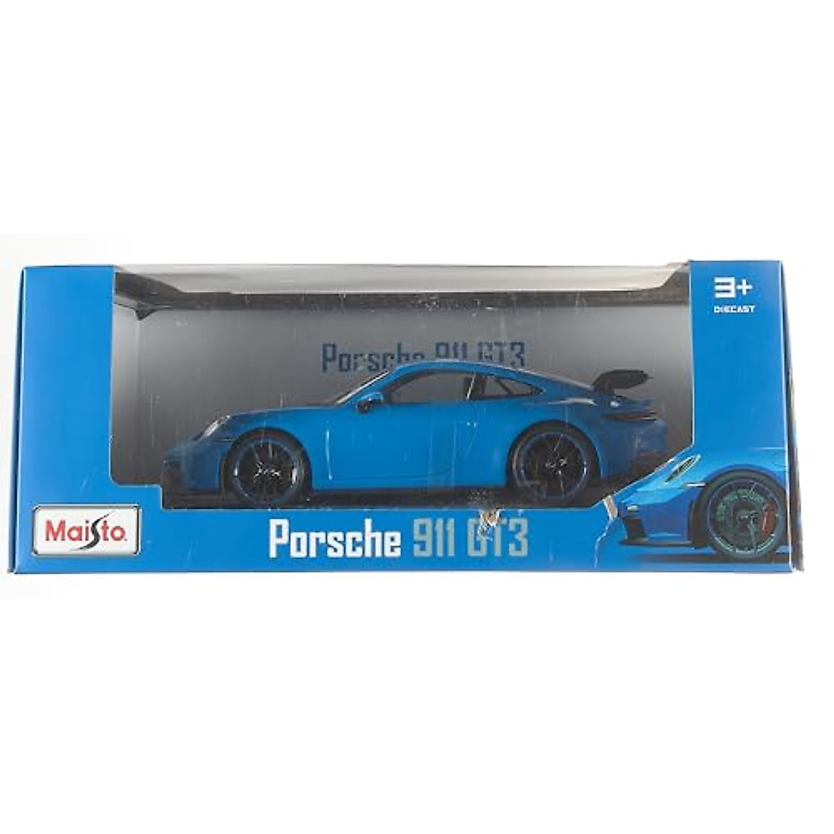 Maisto M36458 2022 Porsche 911 GT3 Super Car-1:18 Scale Cheong Die Cast, Blue