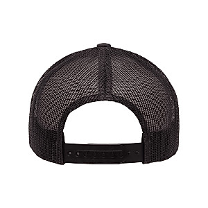 Love Sketches Embroidered Palm Tree Silhouette Trucker Snapback Cap Mesh Back Men and Women (Charcoal)