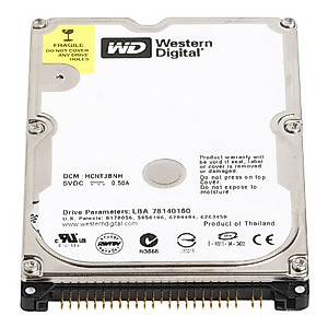 Western Digital 250 GB Scorpio Blue 100 Mb/s 5400 RPM 8 MB Cache Bulk/OEM Notebook Hard Drive - WD2500BEVE