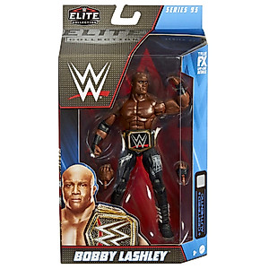 Mattel WWE Bobby Lashley Elite Collection Action Figure, 6-inch Posable Collectible Gift for WWE Fans Ages 8 Years Old & Up