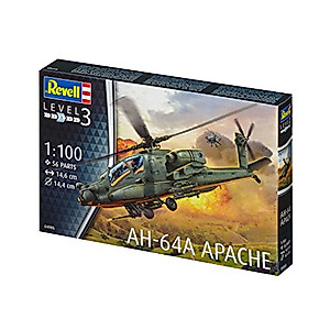 Revell Germany 04985 Apache 100 Helicopter Model Kit Model Kit