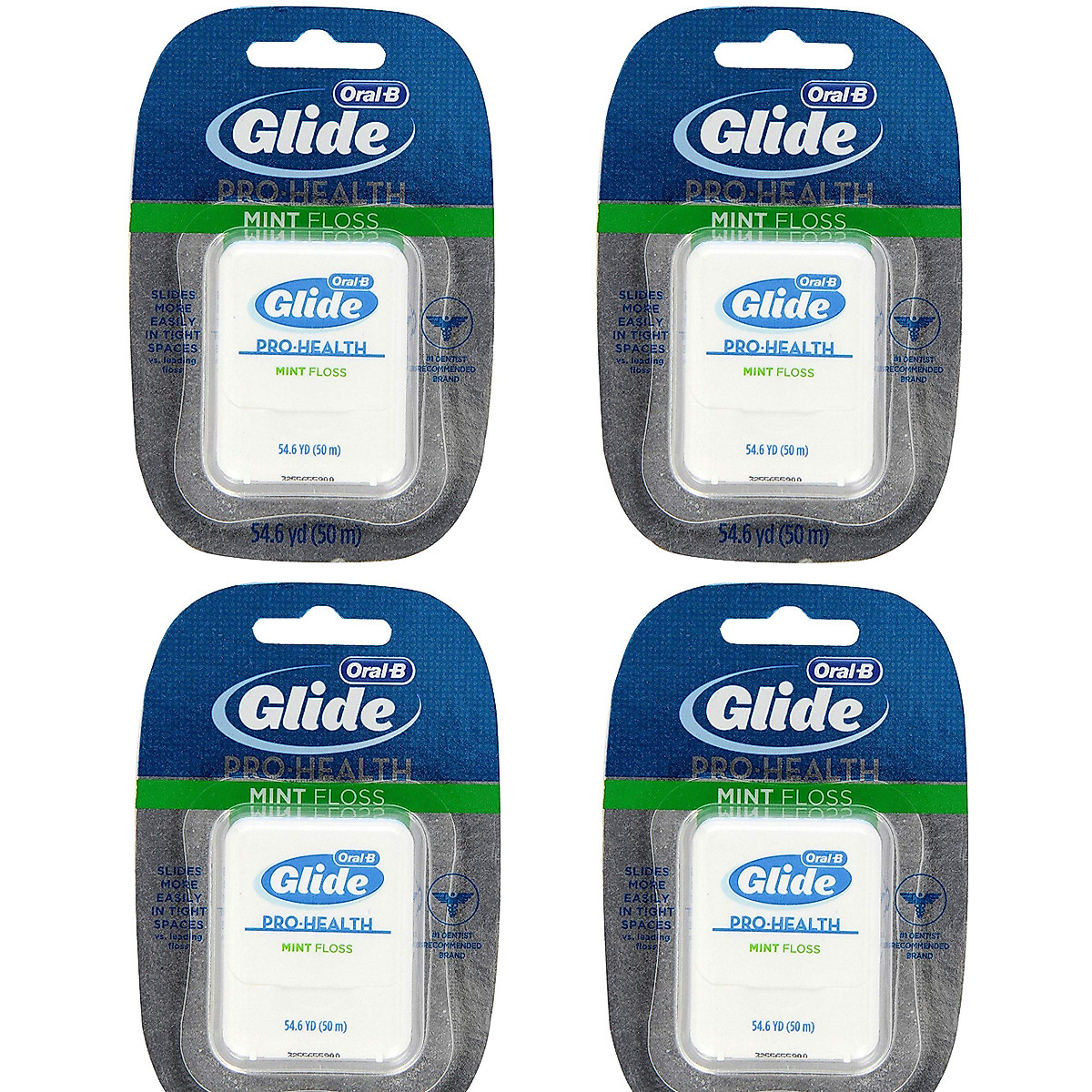 Oral-B Glide Mint Floss 54.60 Yards (Pack of 4)