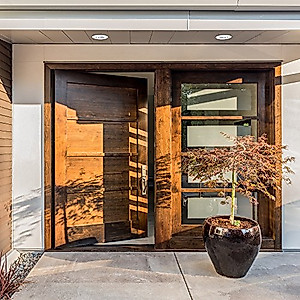 Globe Electric 90679 3" Swivel Round Trim Recessed Lighting Kit, White, Easy Install Push-N-Click Clips, 3.25" Hole Size, Recessed Lights, Dimmable, Ceiling Light, Porch Light, Home Improvement