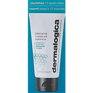 Dermalogica Intensive Moisture Balance (3.4 Fl Oz) Face Moisturizer with Hyaluronic Acid - Restores Balance to Dry, Depleted Skin for Optimal Barrier Performance