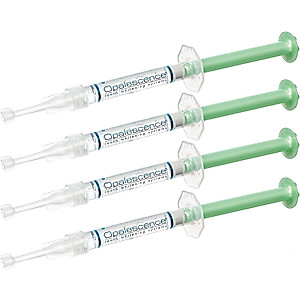 Opalescence 15% Gel Syringes Teeth Whitening Refill Kit - Low Sensivity (2 Packs / 4 Syringes) - Cool Mint - Carbamide Peroxide - Made in The USA by Ultradent Tooth Whitening 5195-2