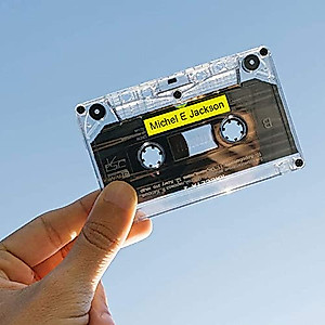 Suminey Compatible Label Tape Replacement for Brother P Touch TZe Label Maker Tape 12mm 0.47 Inch Laminated TZe-231 TZe-131 TZe431 TZe531 TZe631 TZe731 for D210S & Brother PT-D210 PTH110 D400, 6-Pack